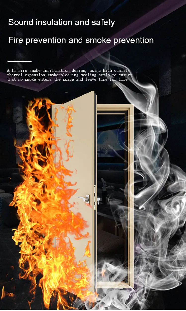 STC 52 Certified Solid Core Soundproof Doors for Studios