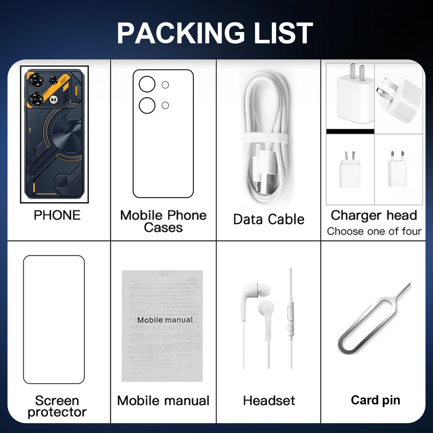 GT10 Pro 16GB+1TB Android Smartphone - 7 Inch, 120hz Gaming