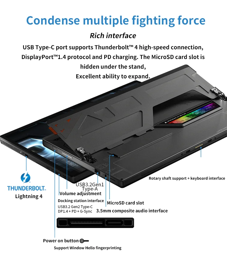 Wholesale Price Asus Rog Flow Business Office Laptop I9 13900h 2 In1 ...