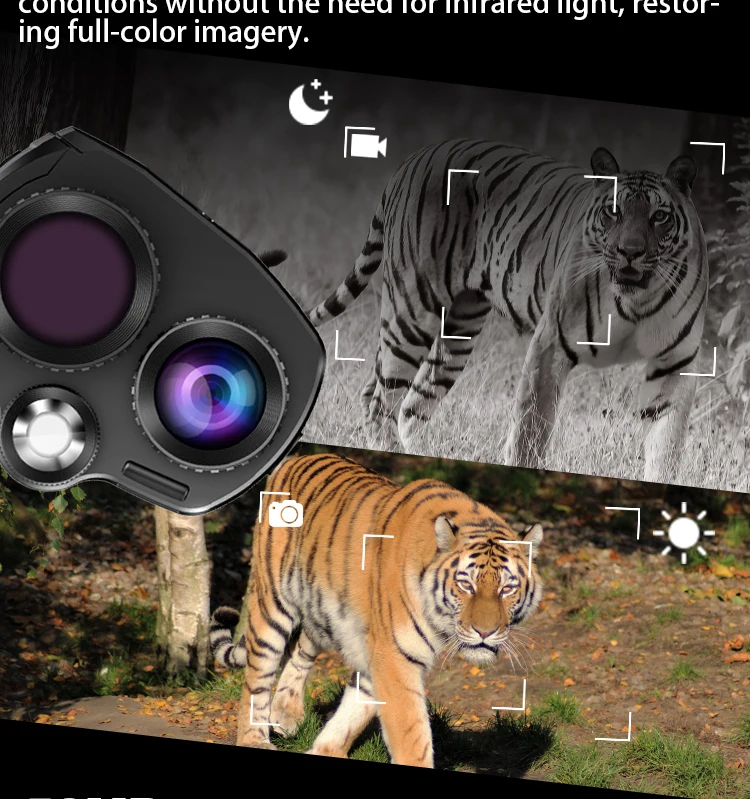 Upgraded 8x Magnification Digital Infrared Monocular Telescope ...