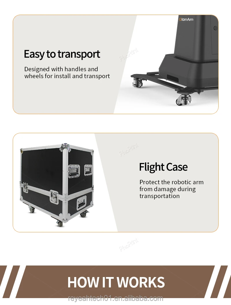 Automated Spin Glambot Robotic Arm Camera Video Selfie Photo Booth ...