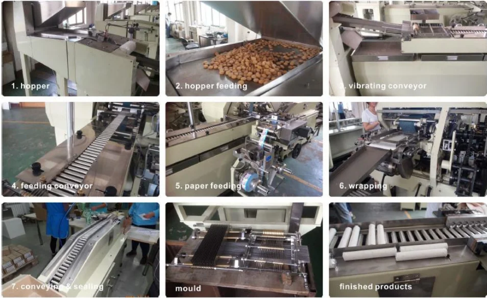 Small Candy Wrapping Machine Autowrapper Wrapper Candy Roll Wrapping ...