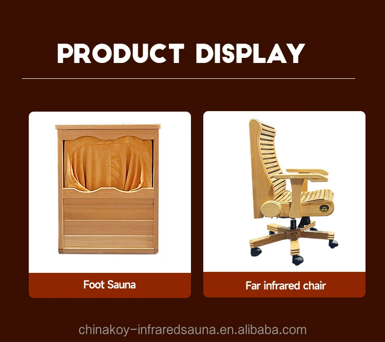 Luxury And Comfortable Combination Foot Sauna And Far-infrared Sauna ...