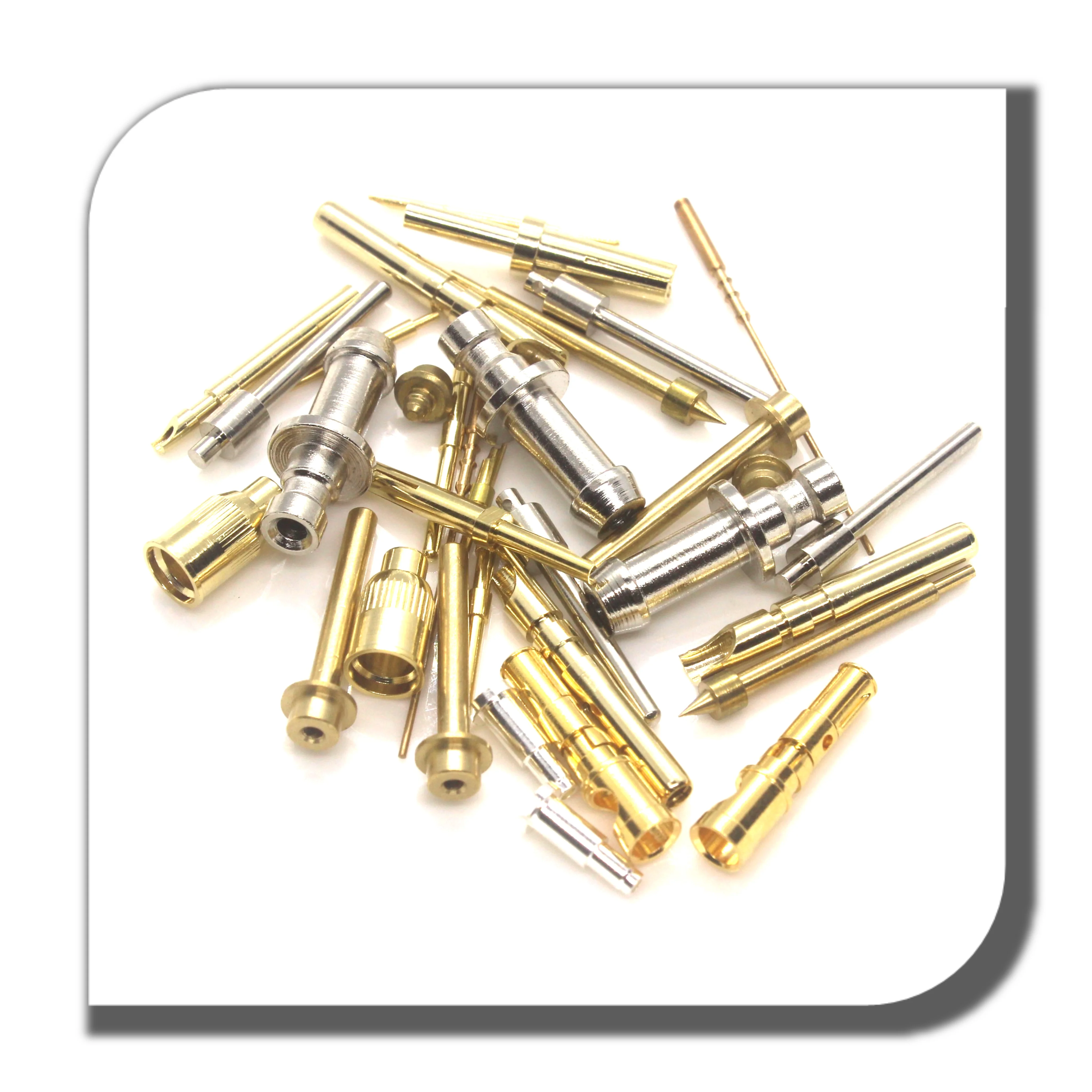 high temperature connector pin pcb solder pins for Medical Device Cable ...