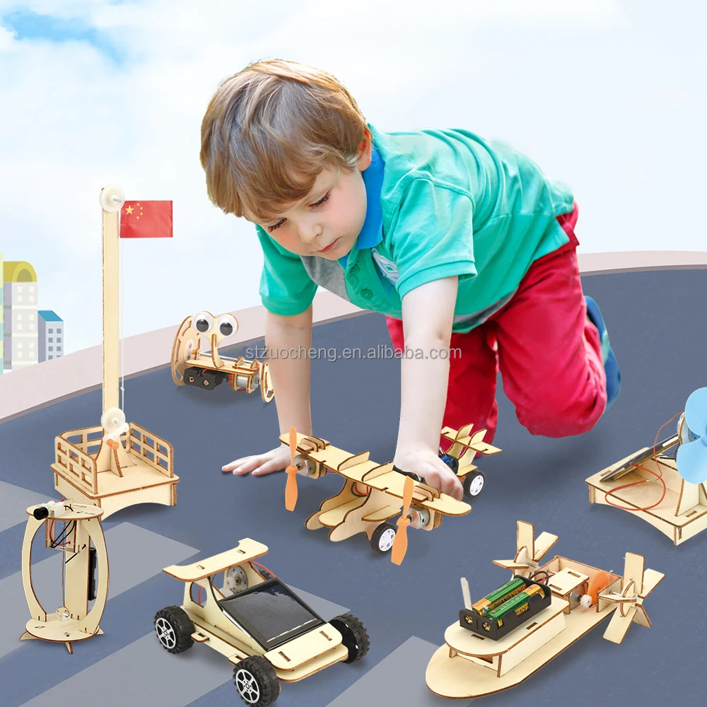 STEM Airplane Science Experiment - DIY Wooden Toys