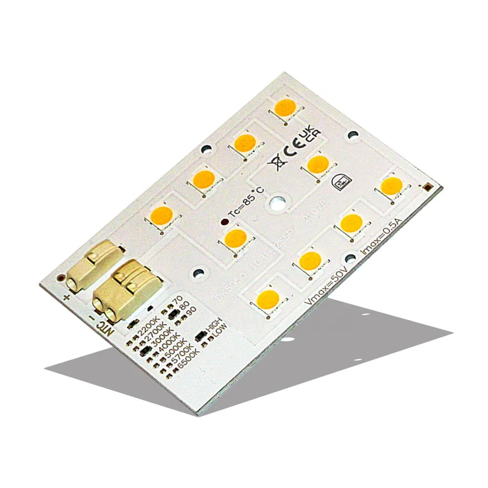 Aluminium Pcb Module With Lens 194 Lm/w 72.2x49.5mm 10x1 Smd5050led ...
