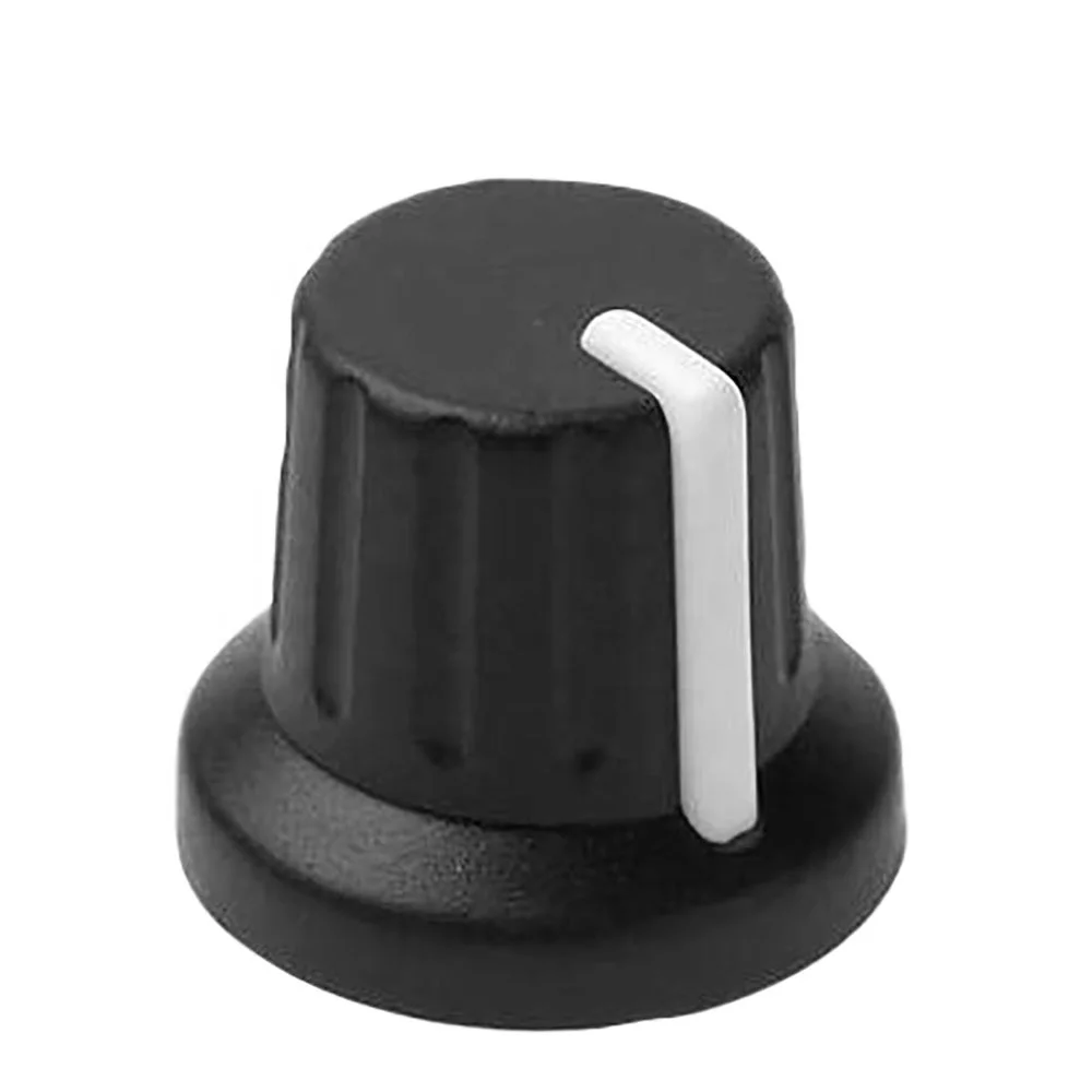 16x15mm Rubber Soft Touch rotary switch pointer potentiometer knob ...