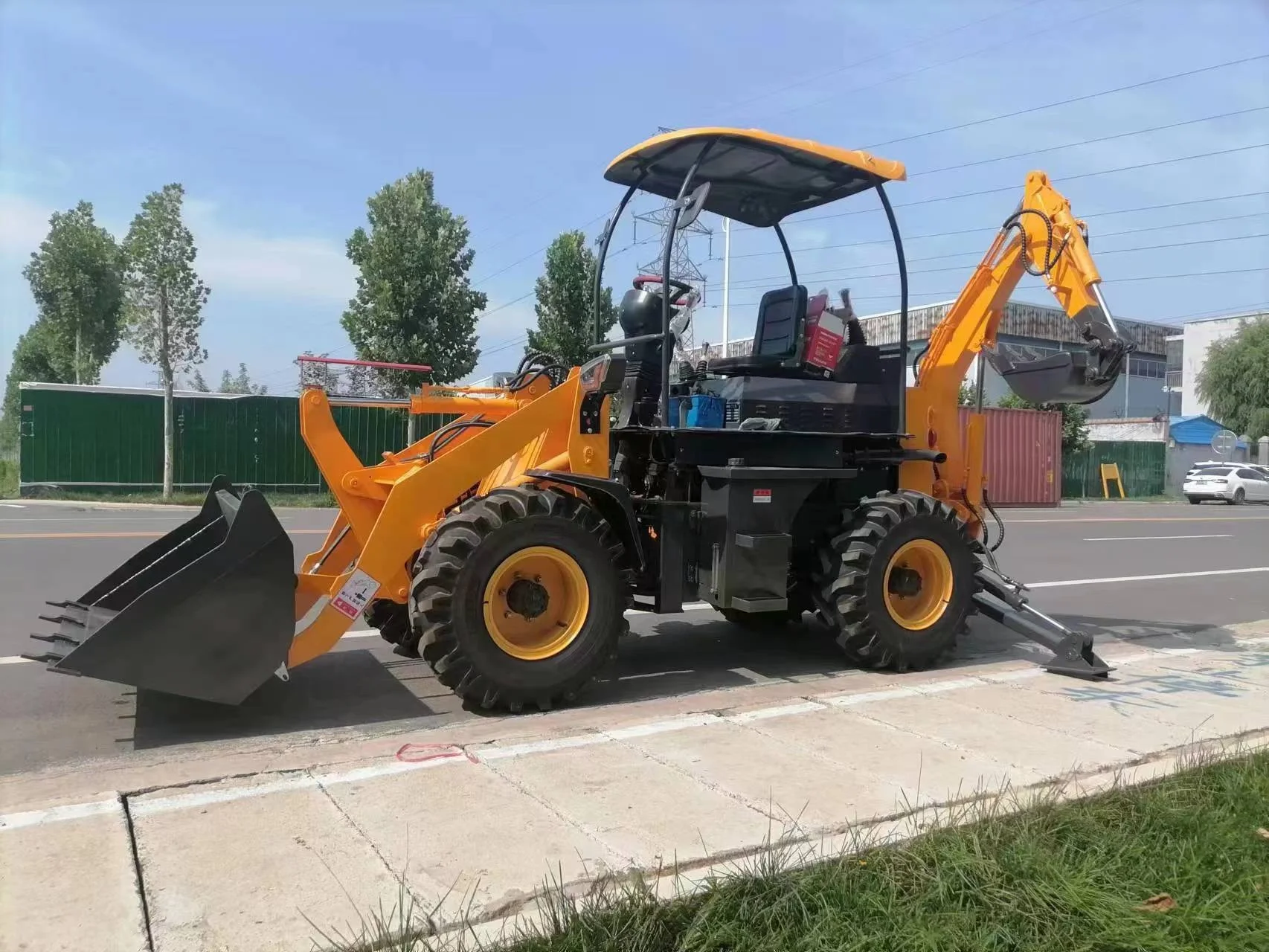 3.5 Tons Front Loader Mini Made in China - High Efficiency