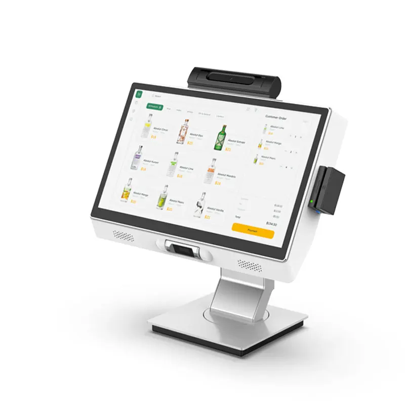 Compact Android Tablet POS for Bank Hospital Restaurant 5G-WiFi ...