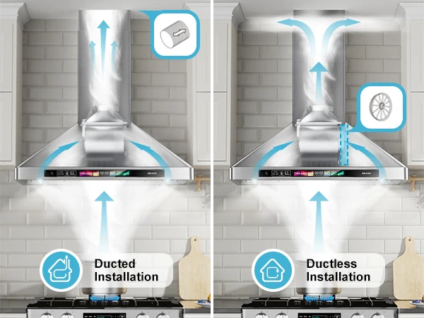 USA Stock 4-speed Exhaust Fan With Intelligent Voice Function for Wall ...