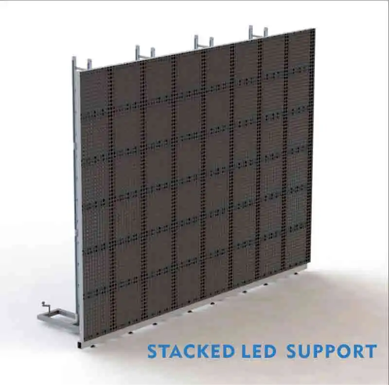 Modular Support for LED Screens - Secure and Versatile