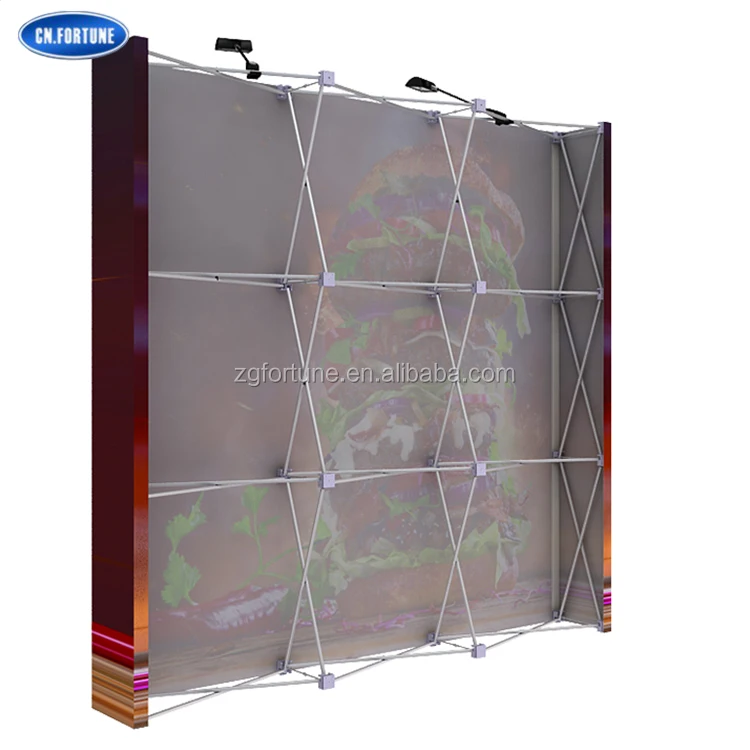 4X3 3x3 Portable Pop up Stand Banner - Fast Set up Display