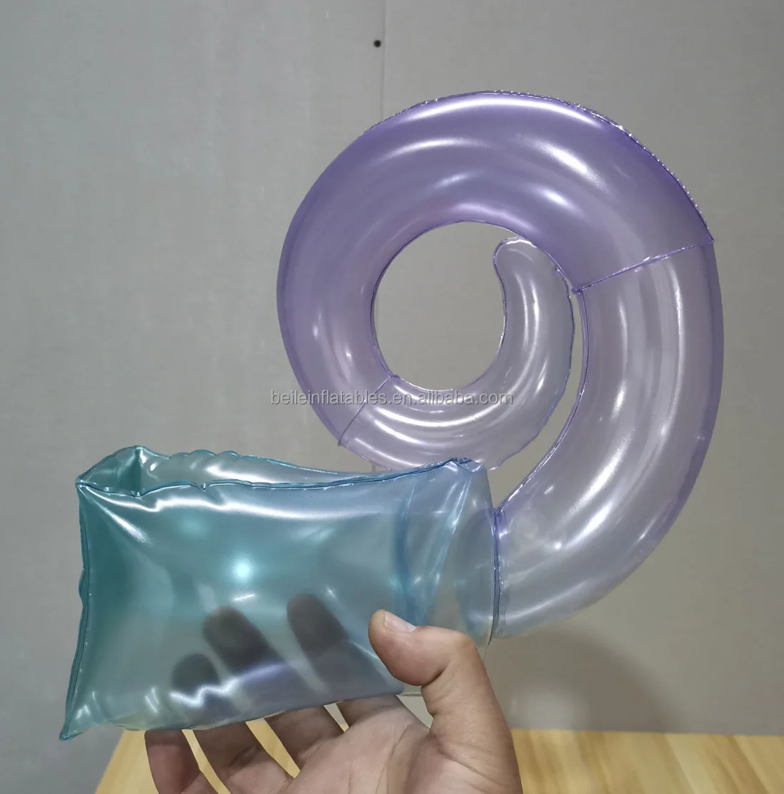 Beile Custom Quality Pvc Inflatable Armband Spiral Toy For Sales - Buy ...