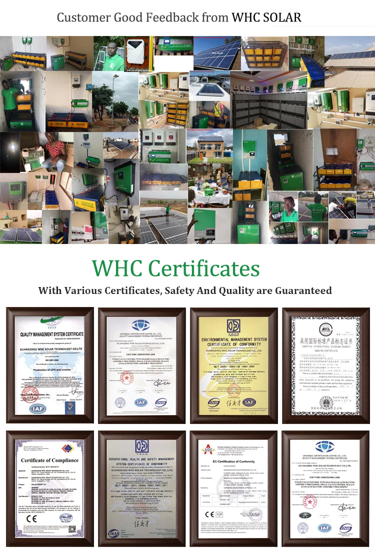 Whc Solar Solar System Solar Pump Inverter Solar Power 12v Dc Water ...