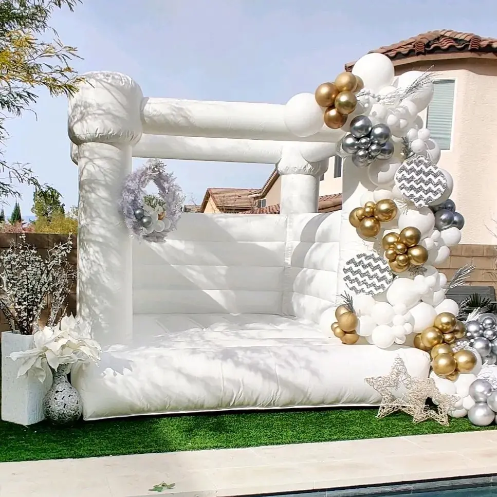 Aeor Outdoor Party Moonwalk Jumpers Wedding Commercial Bouncer Sided ...