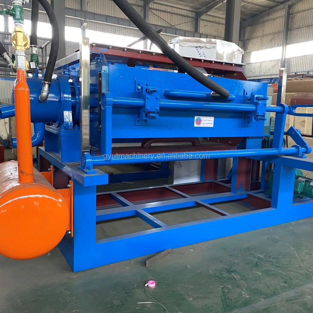 Pulp Red Wine Tray Egg Tray Moulding Press Machines Production Line ...