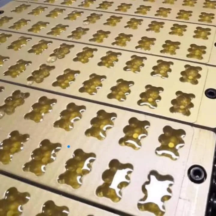 Small Automatic Jelly Candy Starch Mogul Line Depositor