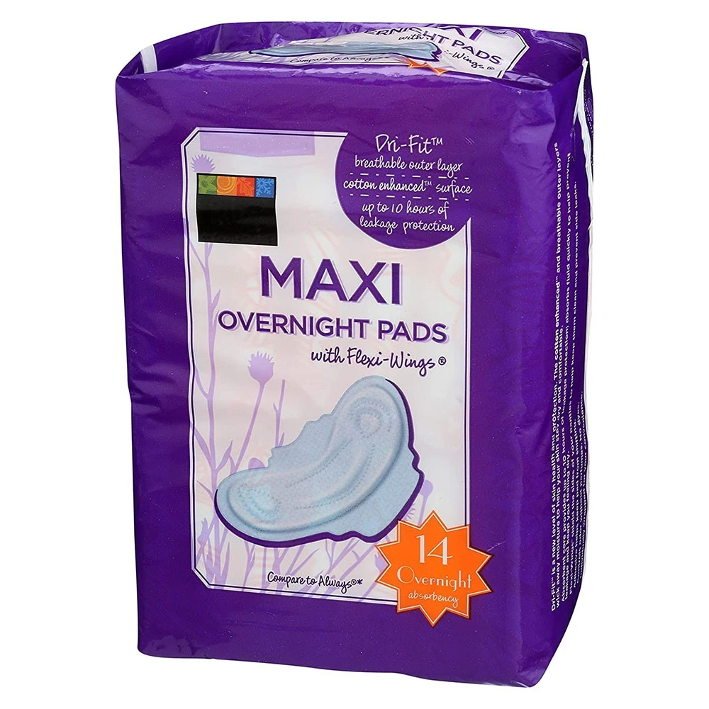 Sanitary Pads Super Long Overnight Menstrual Pads Natural Air Fit ...