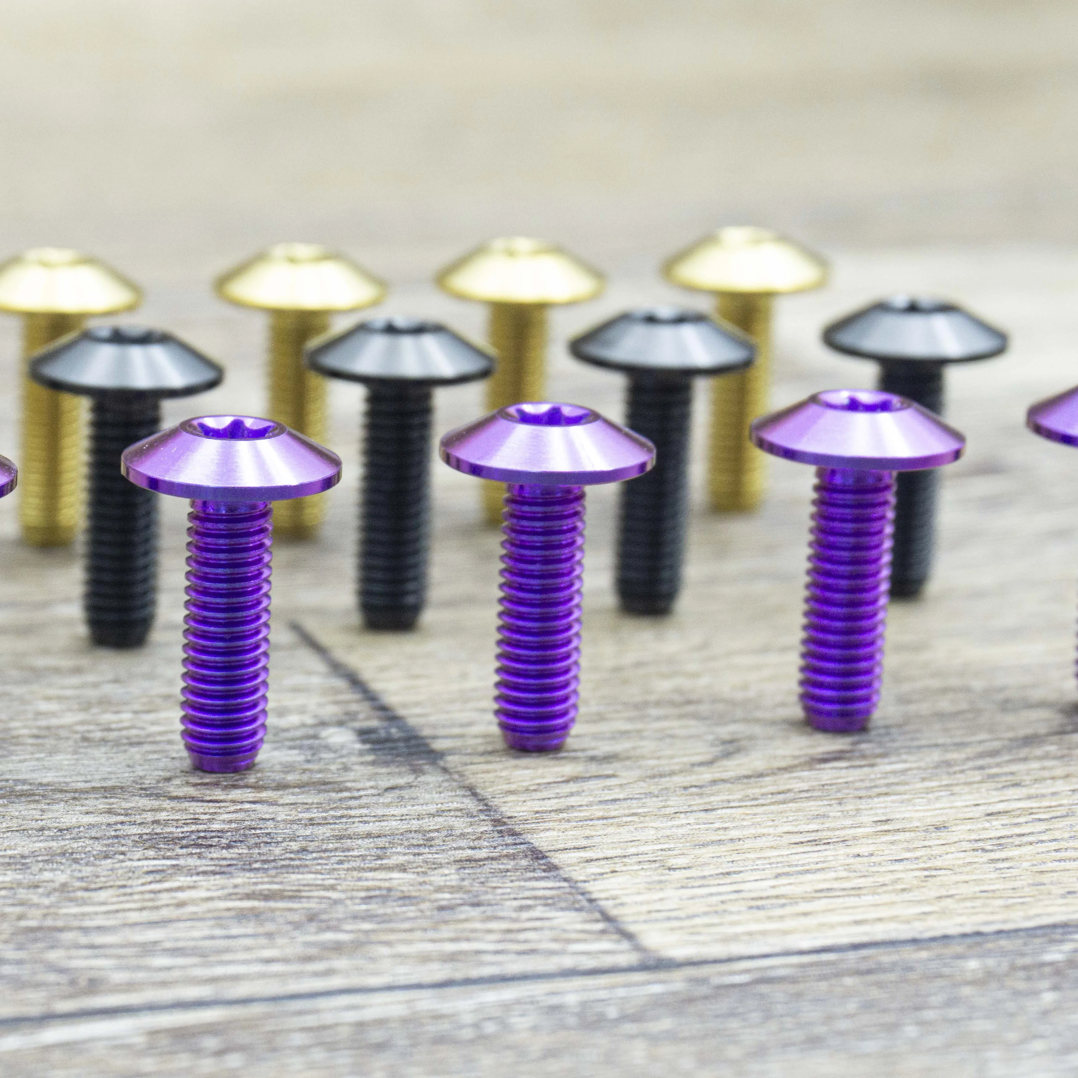 M6*15/20 Torx Head Titanium Shell Bolts Titanium Bolts Motorcycle ...