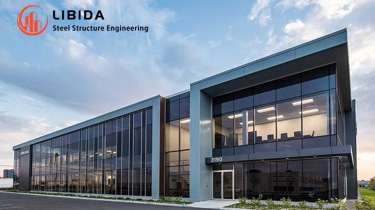 Modern High Rise Stable Galvanized Peb Steel Structure Buildings Steel ...