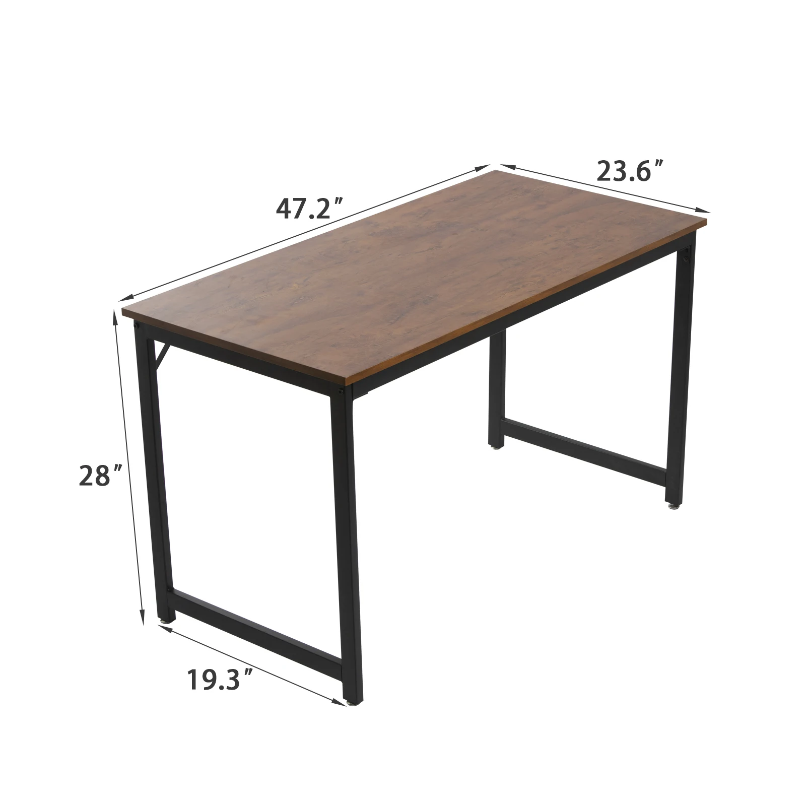 Student Study Office Desk Furniture Space Saving Wooden Desk Top Modern ...
