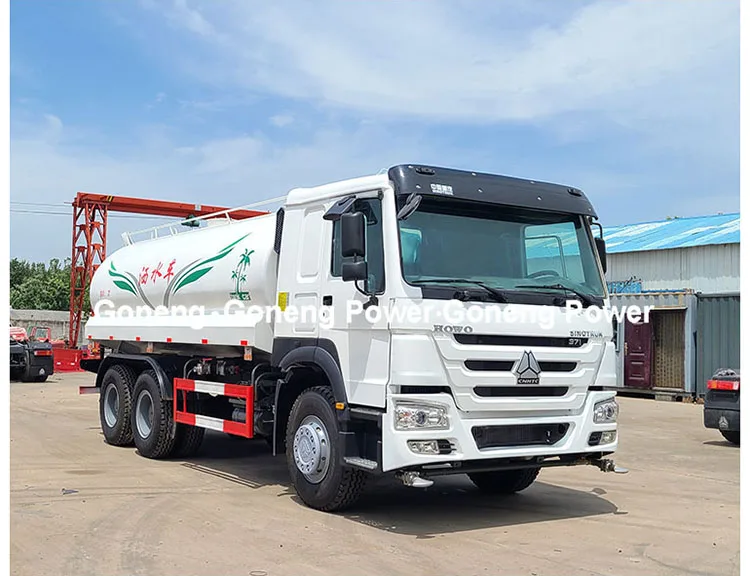 Sinotruk Howo Water Tank Truck 25000l 30000l Shacman 8x4 Used Water ...