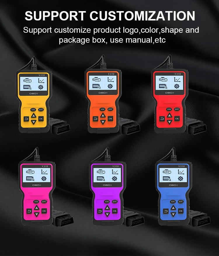 Best V310 Car Diagnostic Tools Handheld Obd2 Obd 2 Auto Scanner Check ...