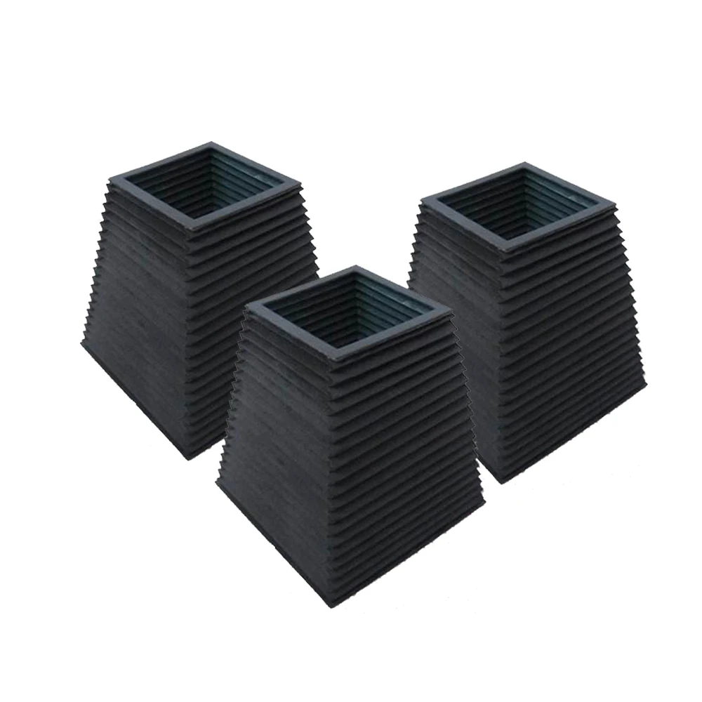 Custom Nylon Accordion Bellows Cnc Machine Guard Shield Protective ...