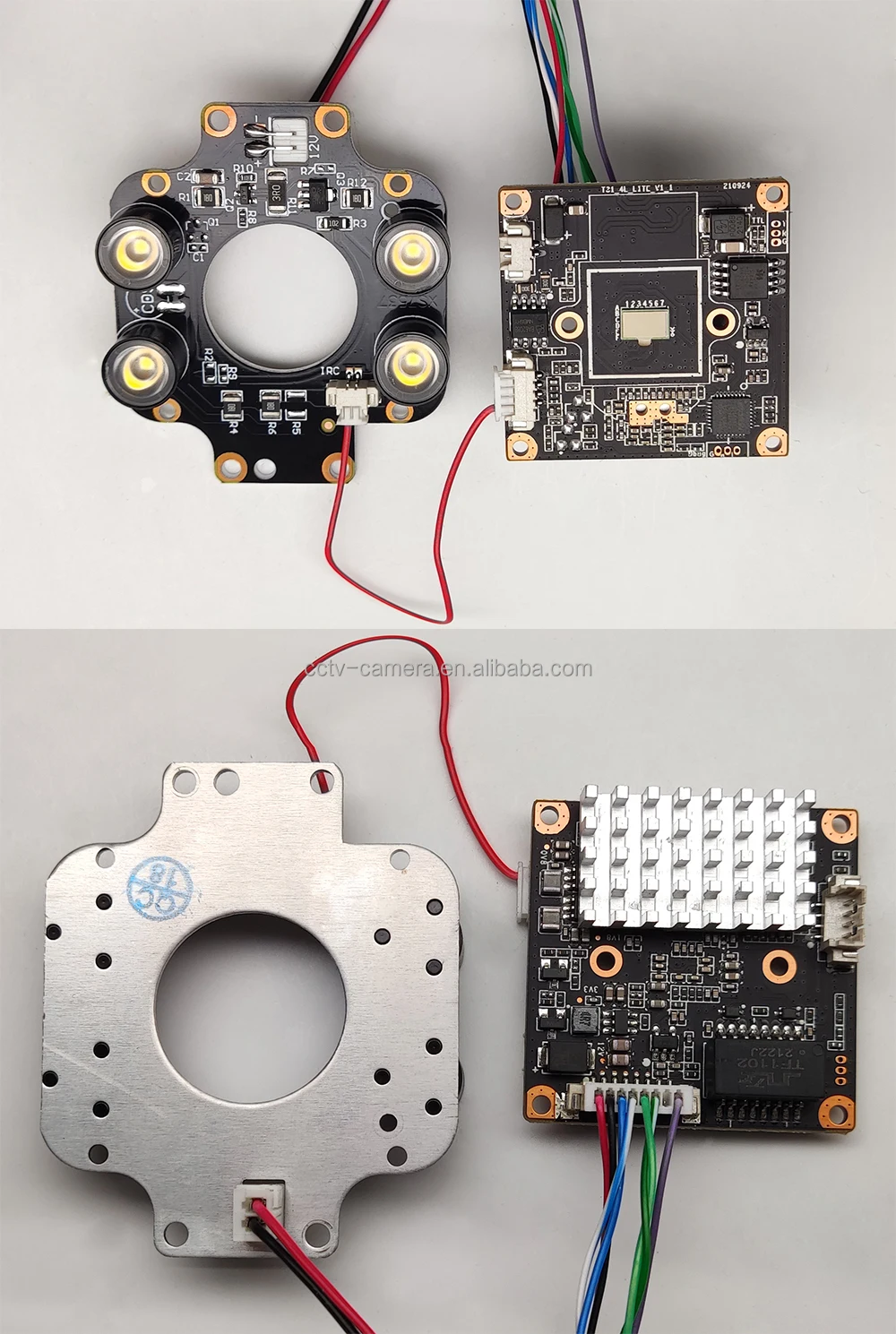 S265 H.265+ Ingenic L34 ENZ IP Board 4mp IP PCB - Night Vision