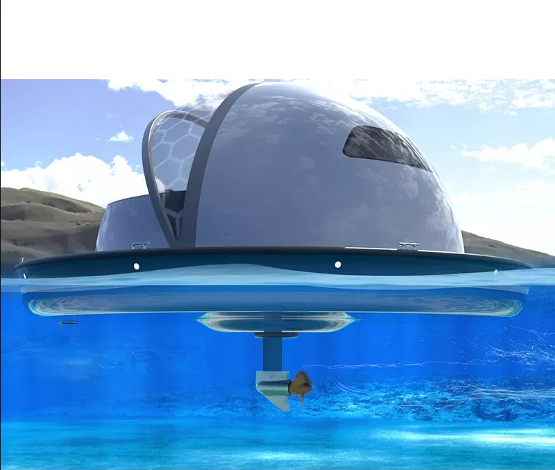 2023 New Design Modern Houseboat Floating Prefab House Modular Mobile ...