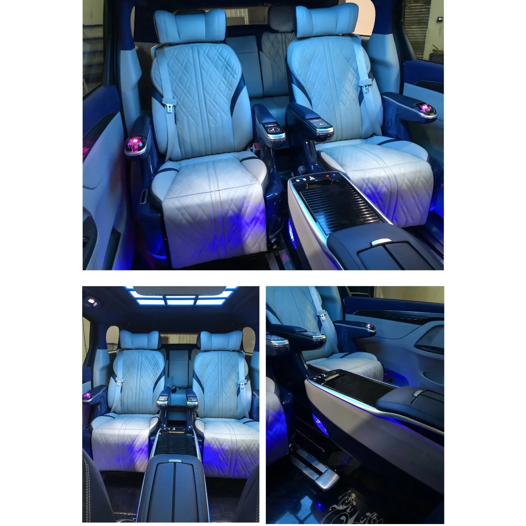 Vip Bus Seat for Sale - Luxury Leather Van Seat for Mercedes Vito
