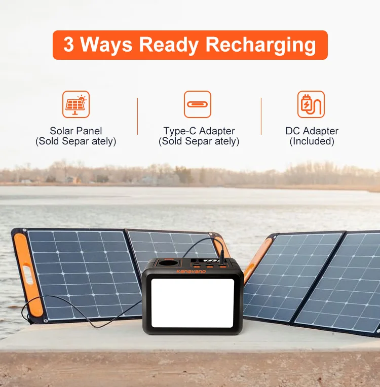 Mini Outdoor Portable 200W Rechargeable Solar Power Station 220v Power ...