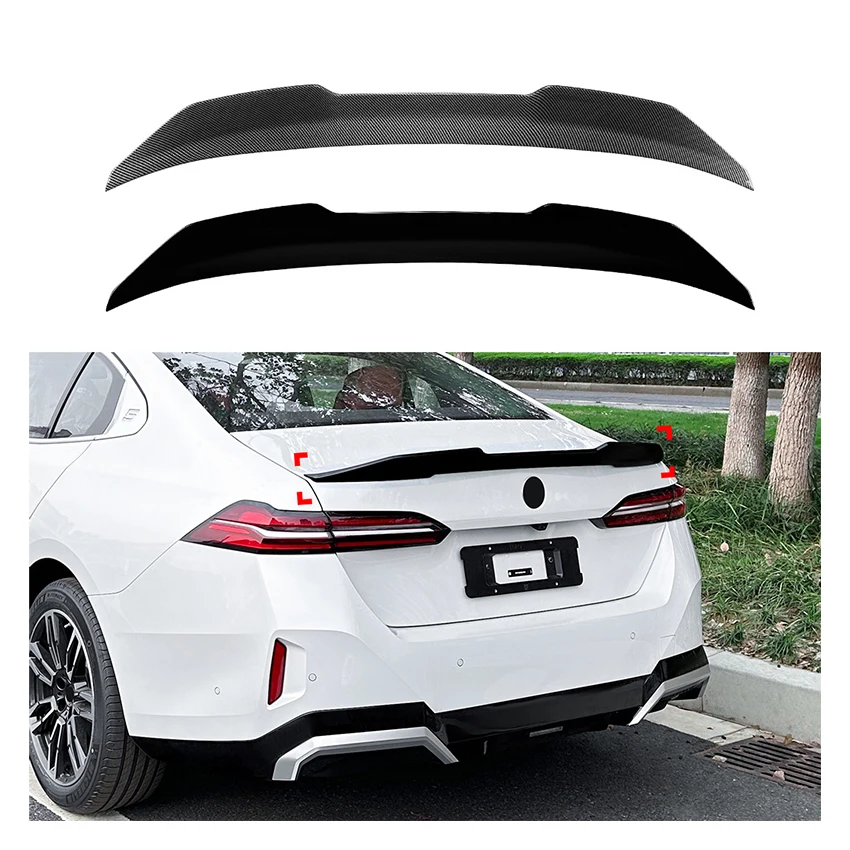 ABS fiber Body Kit Boot Spoiler For BMW I5 G60 2024+ 525i 530i M60 PSM ...