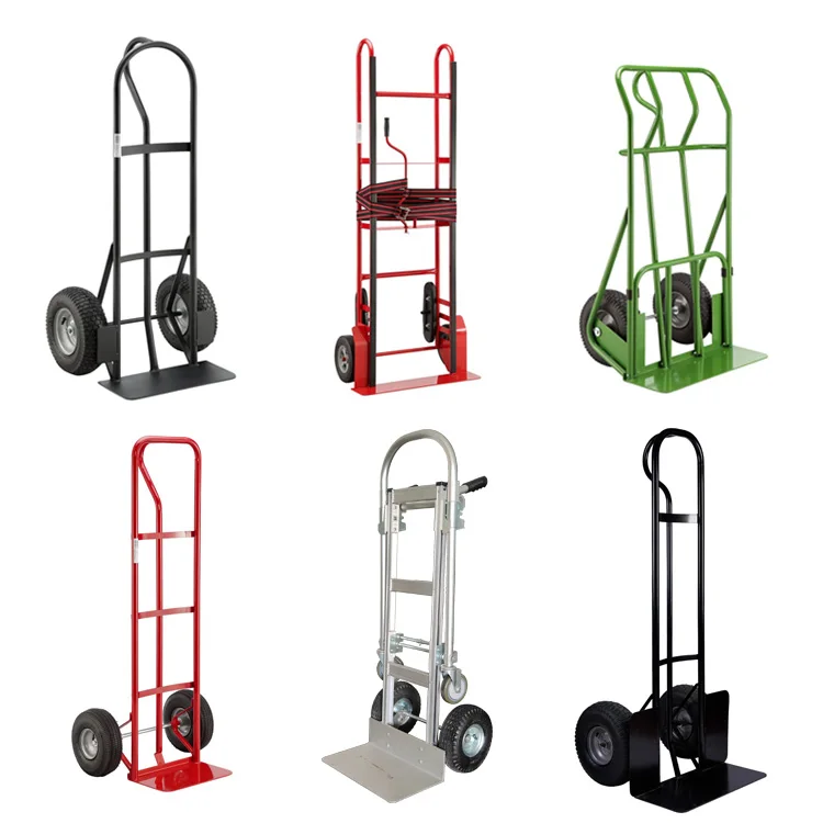 Heavy Duty Steel Pneumatic Hand Truck Dolly,Hand Trolley Move Tool Cart ...