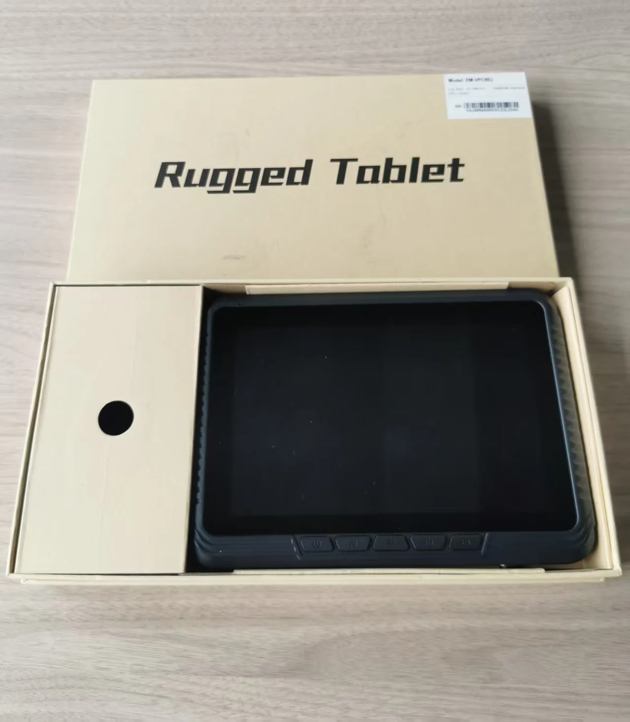 Industrial 8-Inch Rugged Tablet PC with 5 Points Touch Screen