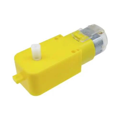 DC 3-12V Dual Axis Gear Motor for Arduino Robots | Strong Magnetic Dual ...