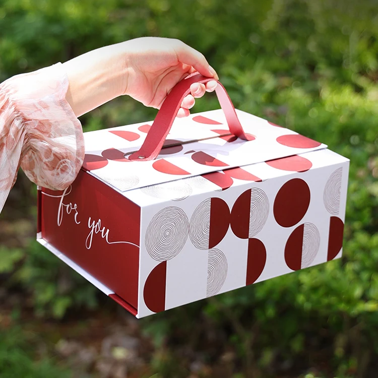 Custom Logo Small Christmas Packaging Gifts Crafts Cardboard Folding ...