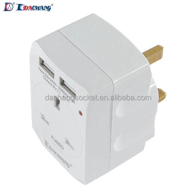 Switch 3 Way Adaptor with USB Type C - Dachang Electronics