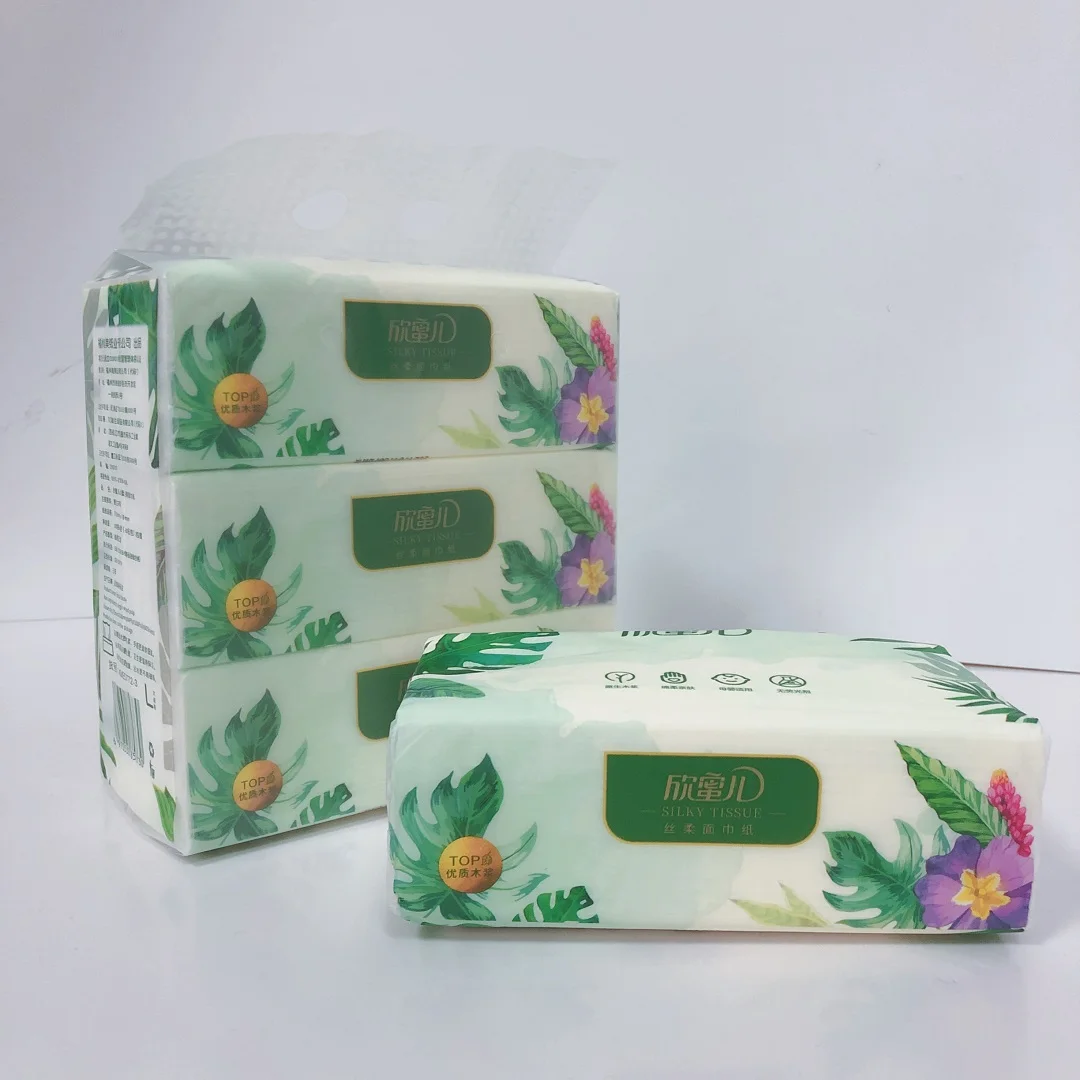 Customized Facial Tissue - Soft, Large Size Tissue Paper