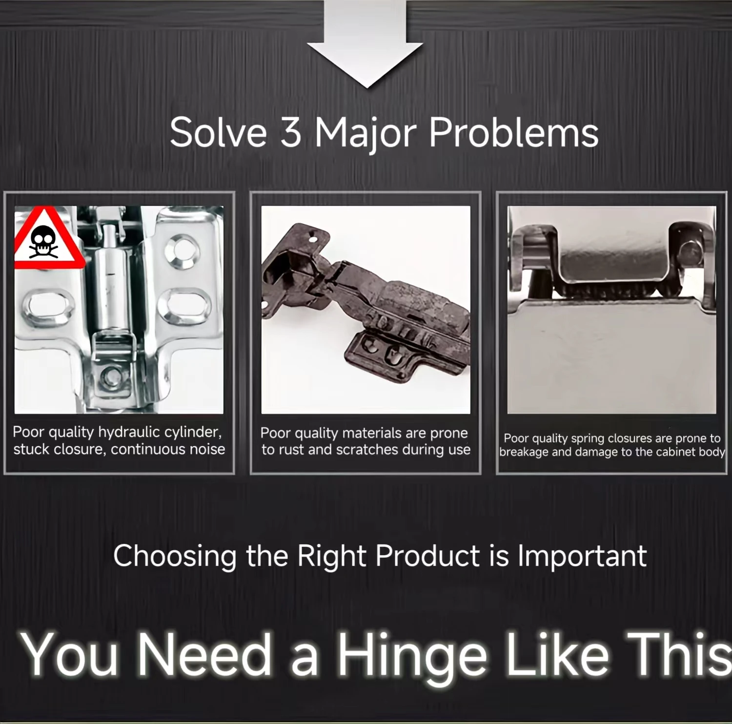 Reggar Soft Close Hydraulic Clips - 165° Furniture Hinges