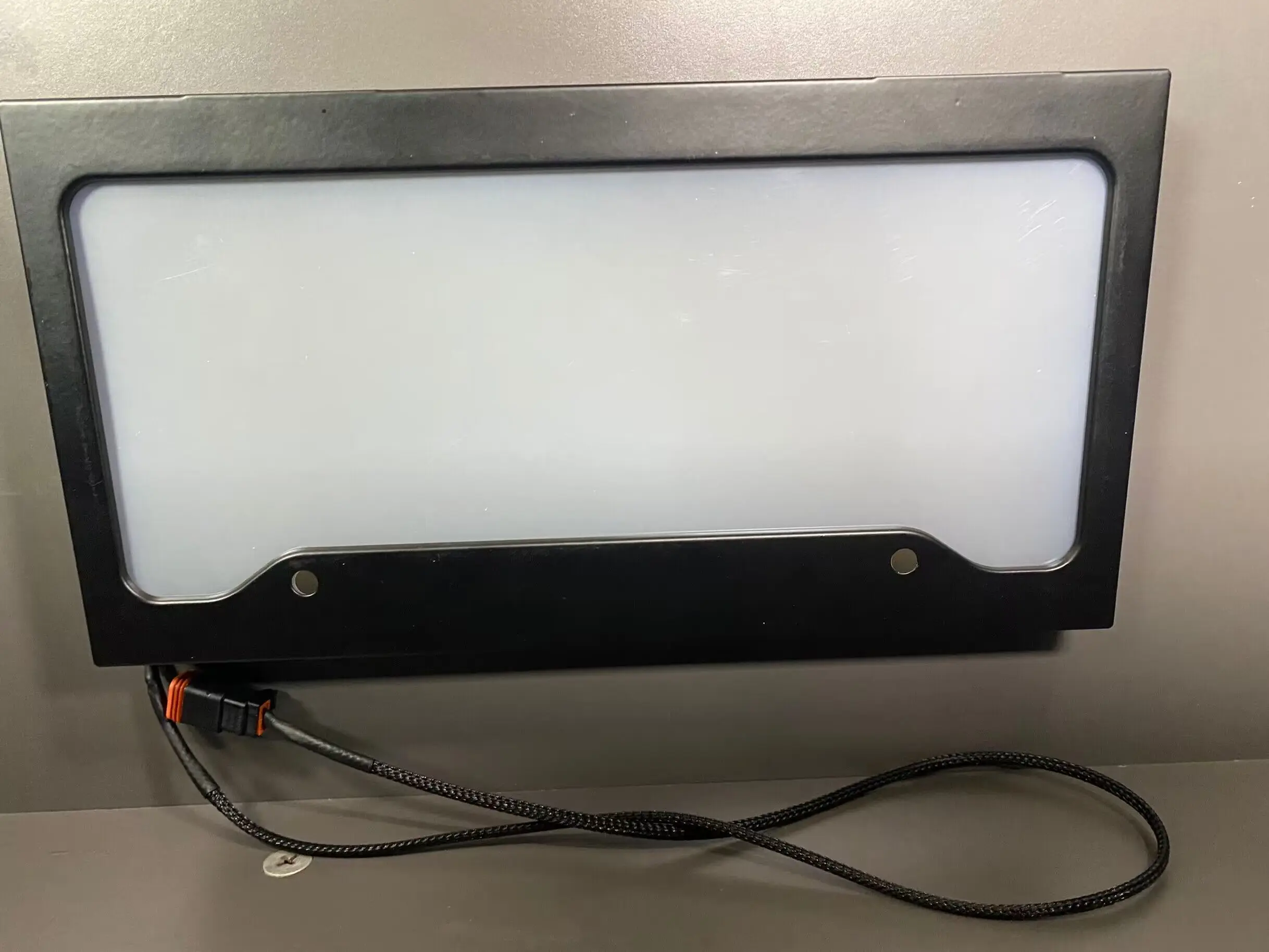 Us Adjustable License Plate Fog Shield To Avoid High-speed Cameras ...