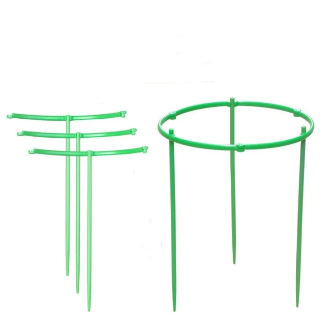 Plastic Plant Pile Stand for Flowers Greenhouse Arrangement Rod Holder ...