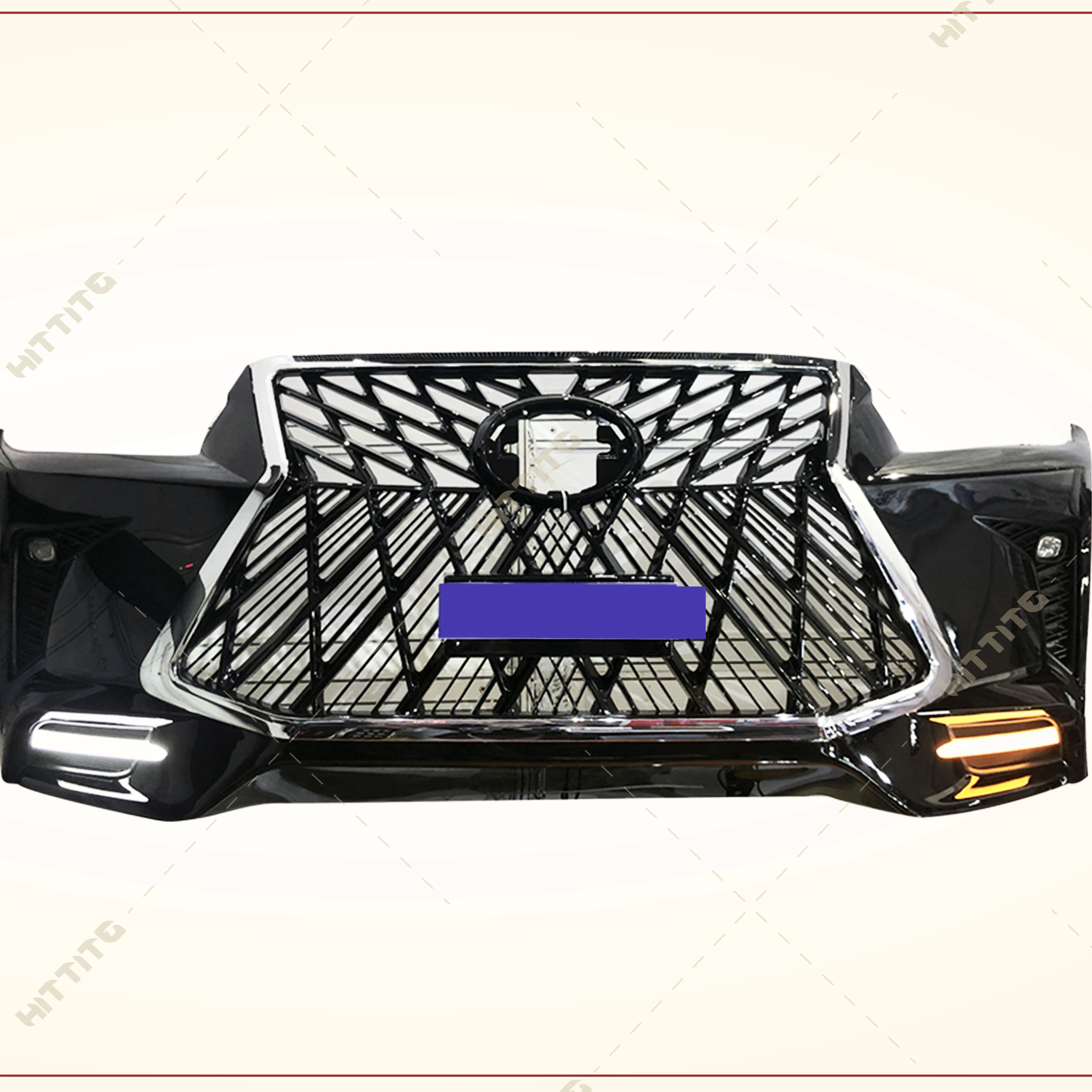 Body Kit Full Set Front Bumper Suitable For Toyota Hilux Vigo 2015-2019 ...