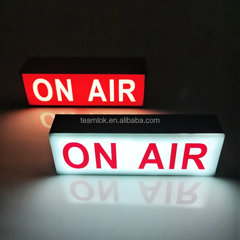 Acrylic Mini Advertising logo Light Box Table Top Led Acrylic Sign on ...