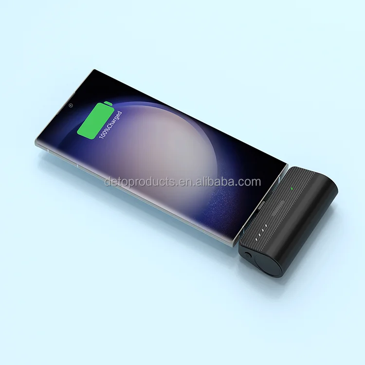 5000mah Pd20w Fast Charging Mini Capsule Charger Power Bank Type C ...