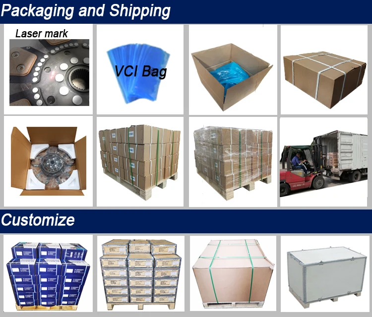 Clutch Disc Replaces Massey Ferguson Oem 3613976m91 022320t1 3701011m91 ...