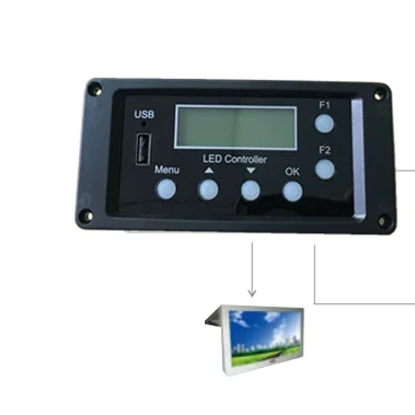 High Quality Bus Stop Announcement System S230 Led Sign Manual Control ...