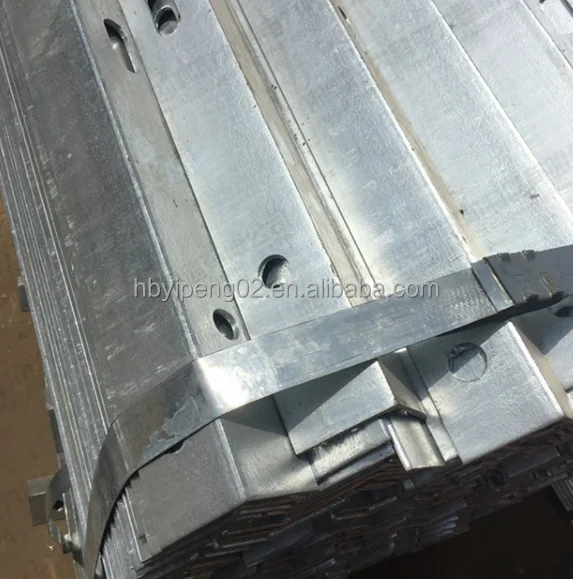 Galvanized Electric Steel Crossarm - Durable Pole Crossarm