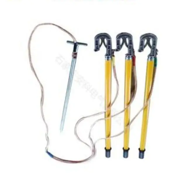 Safety Earthing Device Short Circuit Grounding Rod Earth Wire Set - Buy ...