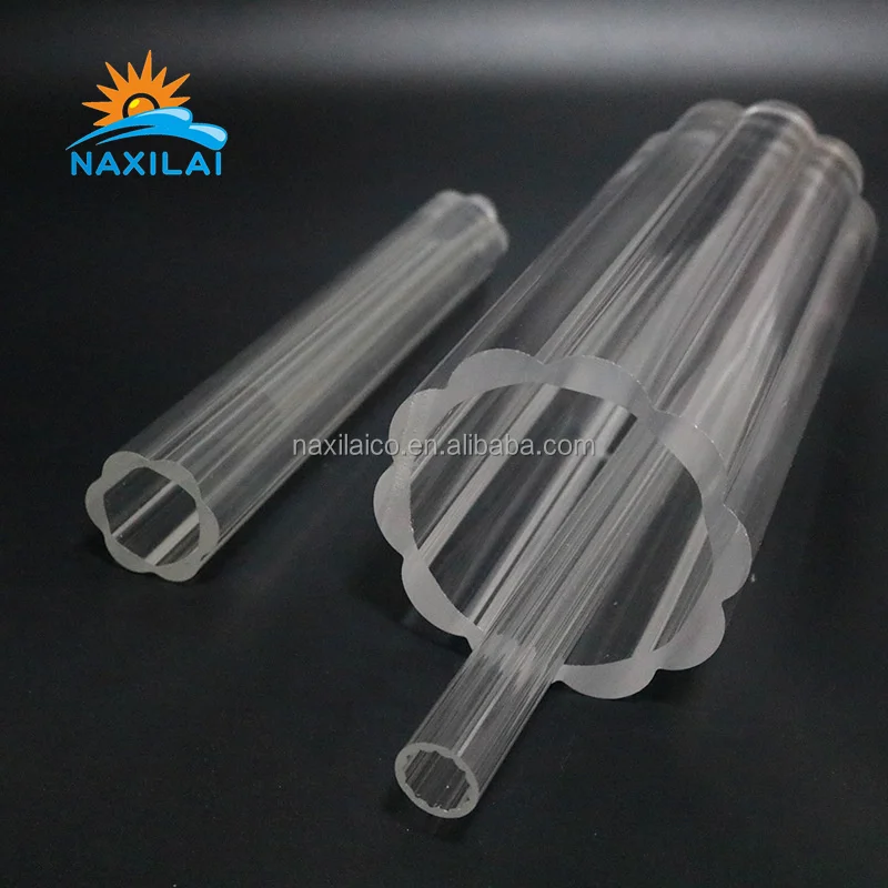 Naxilai New Arrival Acrylic Fluted Tube Wholesale Customized Clear ...